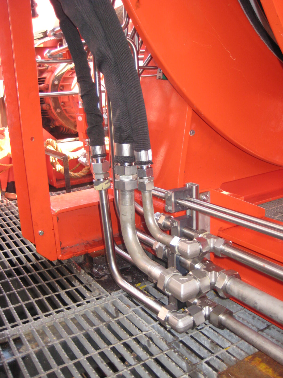 Hosereel drives with spooling device for ILT's - Hydrauvision