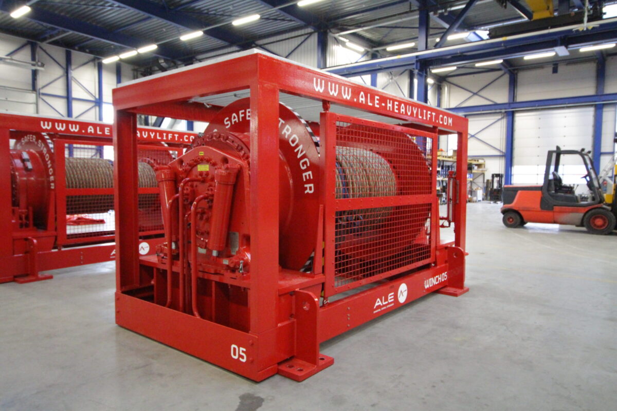 Multifunctional winch 80 ton - Hydrauvision