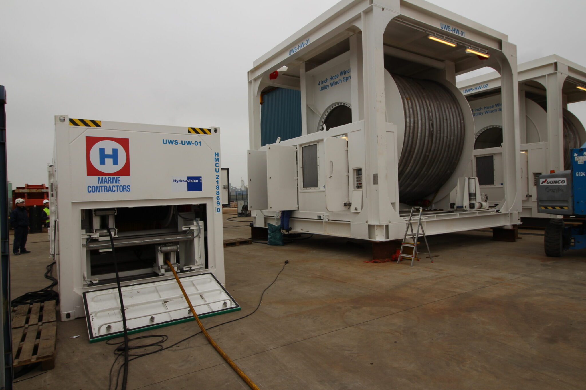 Hydraulic Hammer Umbilical Winch Spread - Hydrauvision