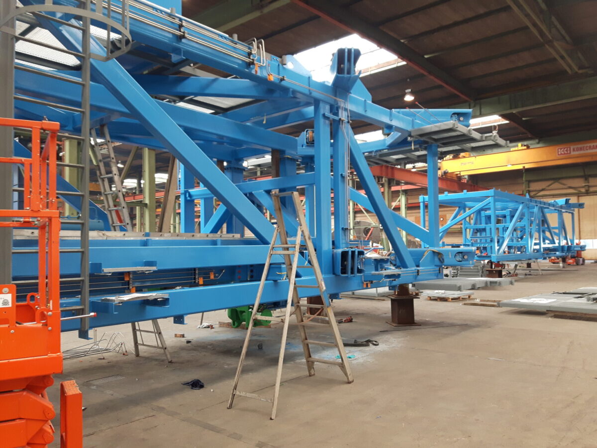 Hydraulic Piling Frames Port of Dover | Hydrauvision