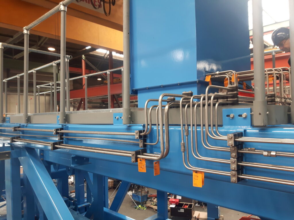 Piling templates Port of Dover - Hydrauvision