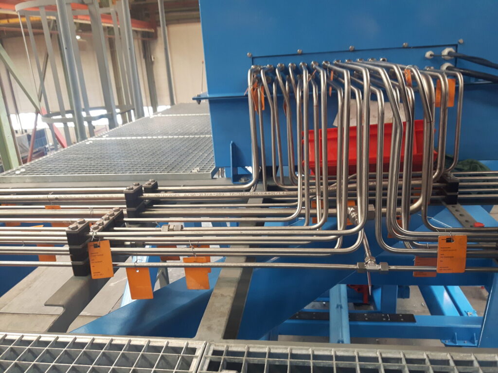 Piling templates Port of Dover - Hydrauvision