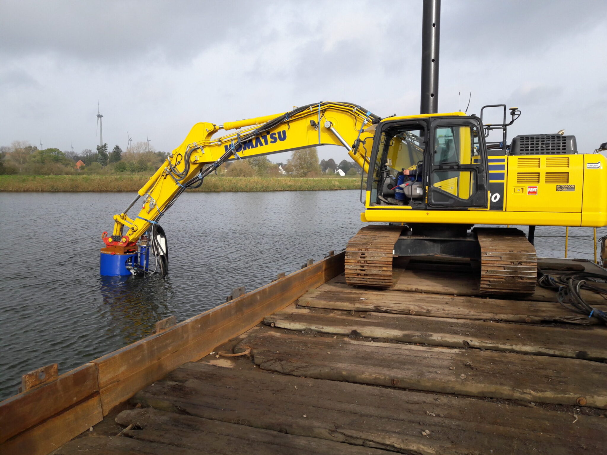 DOP200 dredge pump for precision dredging - Hydrauvision