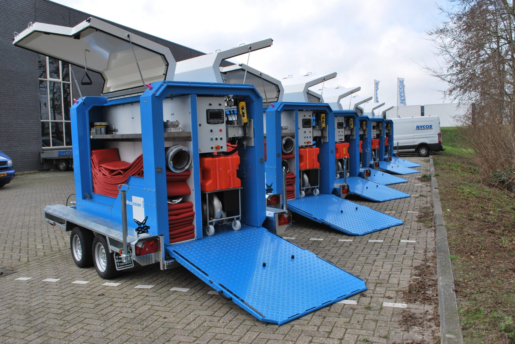 Mobile flood relief systems - Hydrauvision