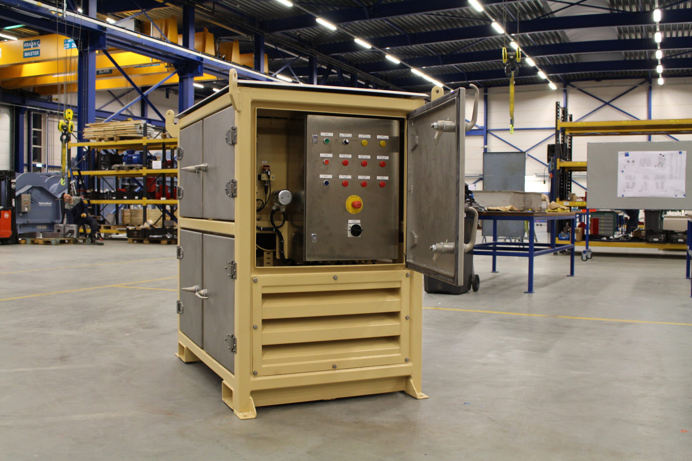 Dedicated hydraulic powerpack for soil sampling - Hydrauvision