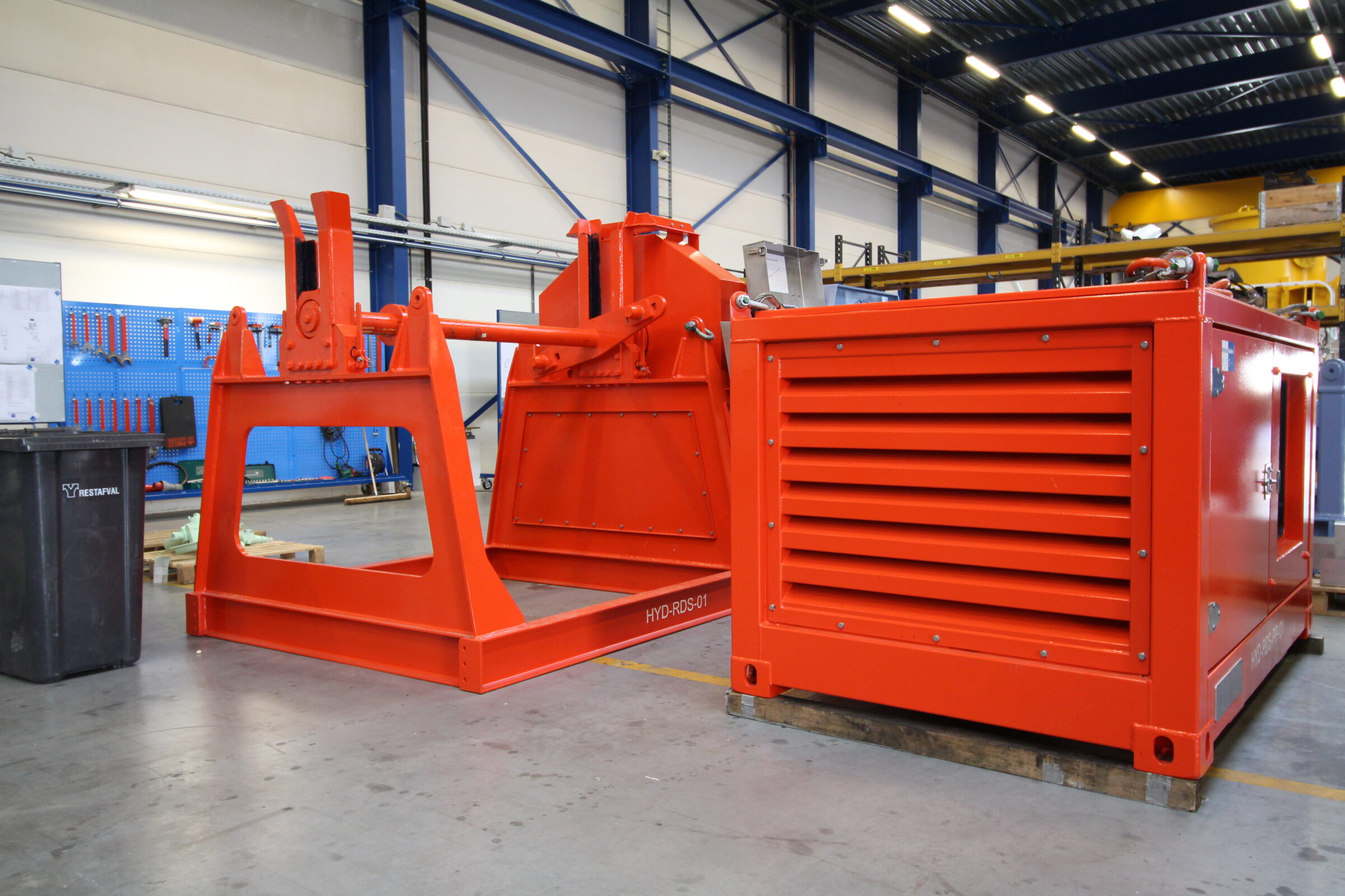 Redundant reel drive system - Hydrauvision