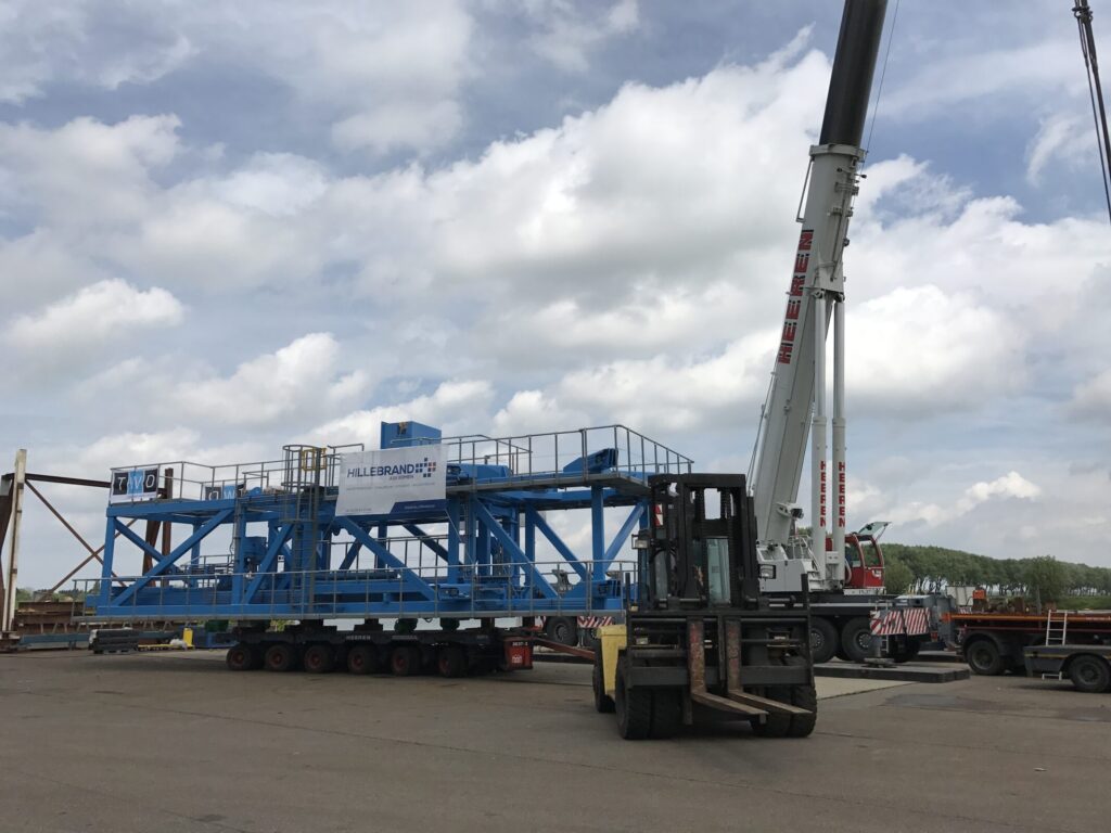 Piling templates Port of Dover - Hydrauvision