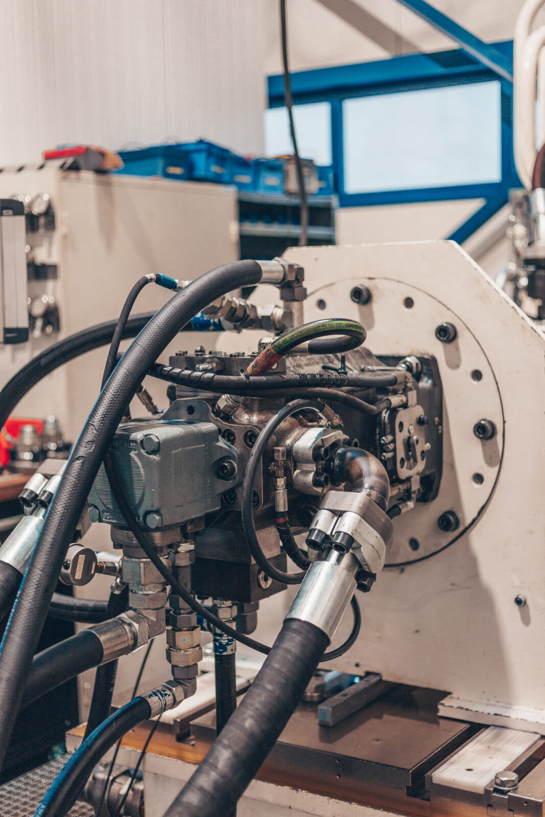 Test bench - Efficiency and Functionality - Hydrauvision