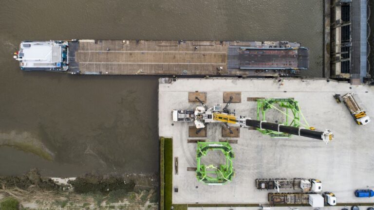 Guide Frames for construction of cooling water system for the UK’s new ...