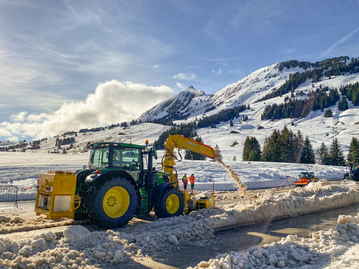 Innovative snow machine - Hydrauvision