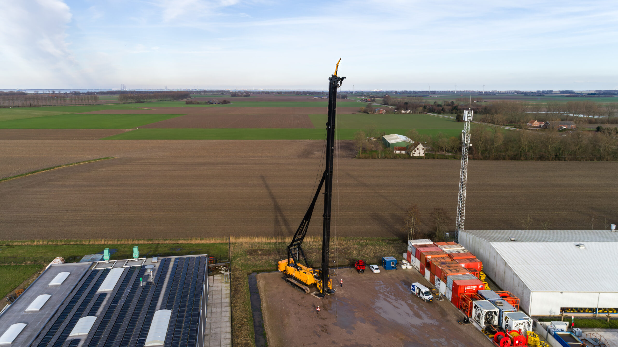 F4800E Electric Foundation Machine - Hydrauvision