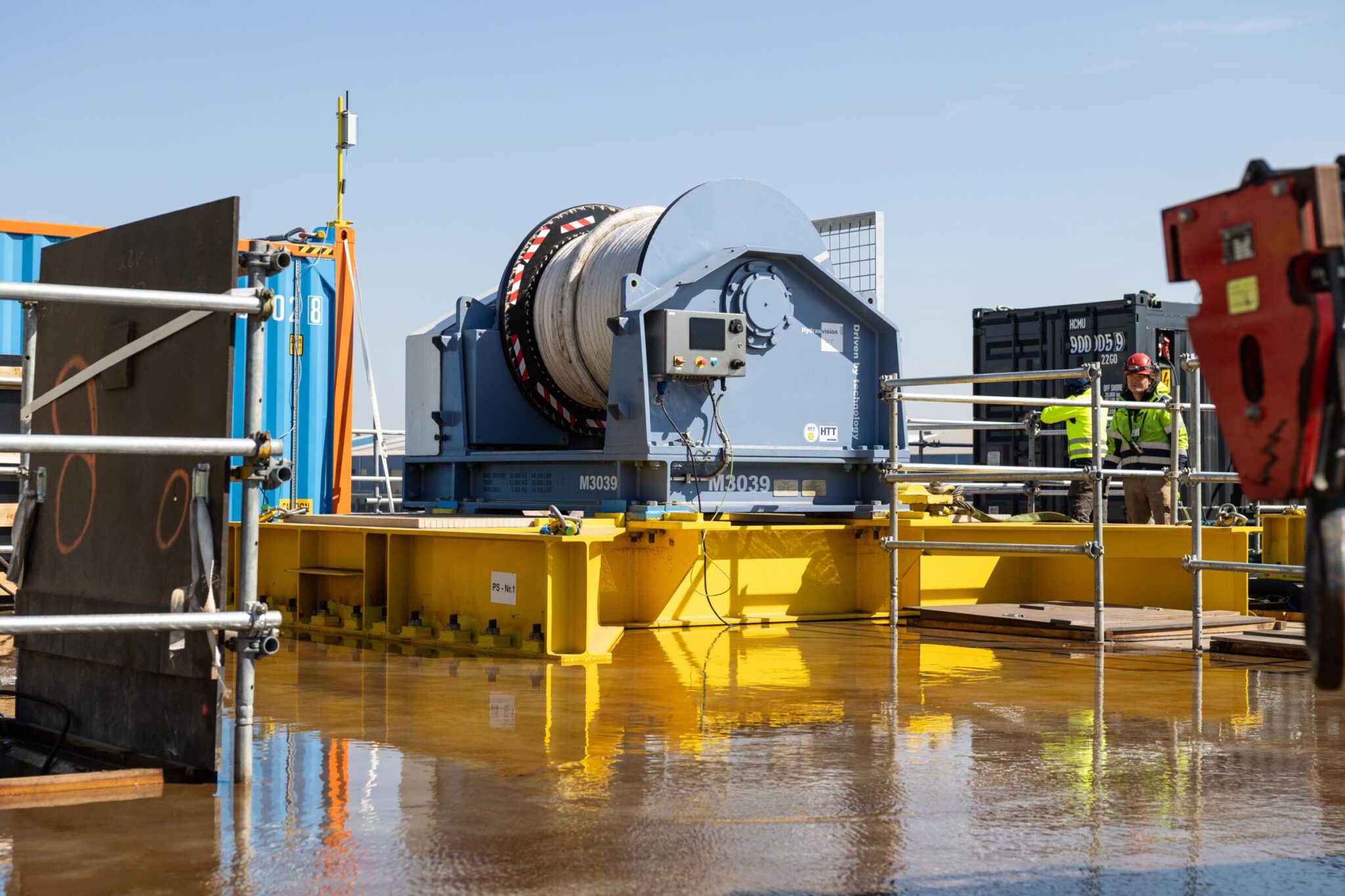Hydraulic technology for Princess Elisabeth Island project