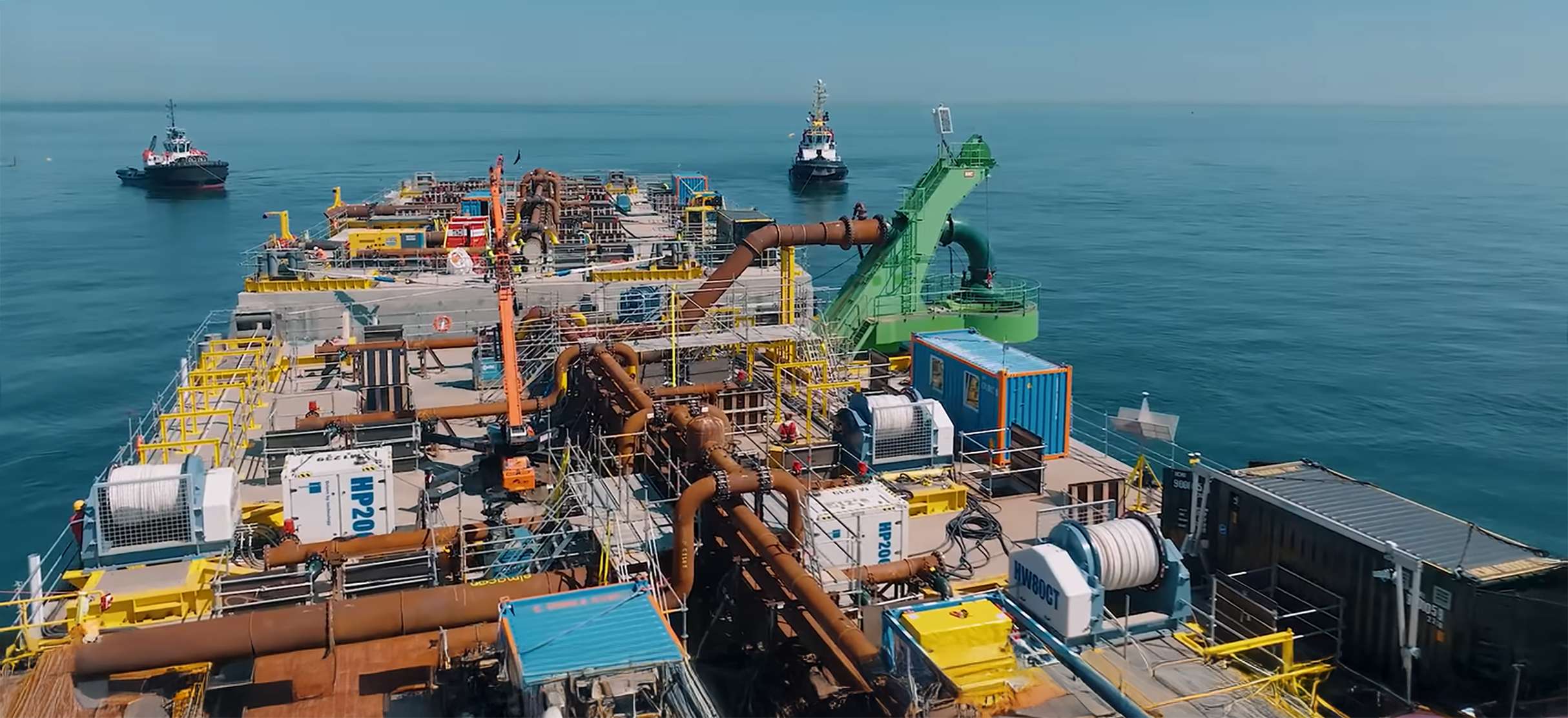 Hydraulic technology for Princess Elisabeth Island project